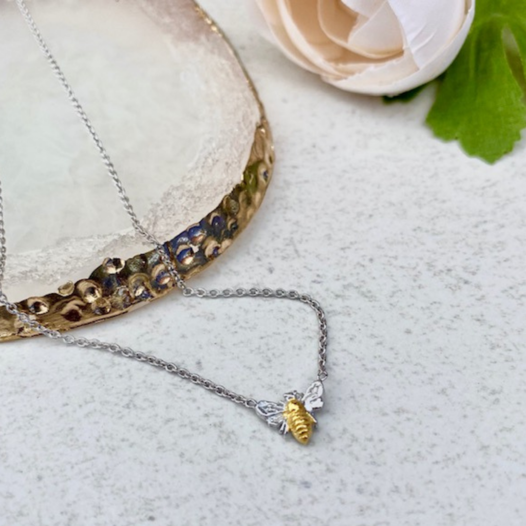 Bee Necklace - Jewelled Fox